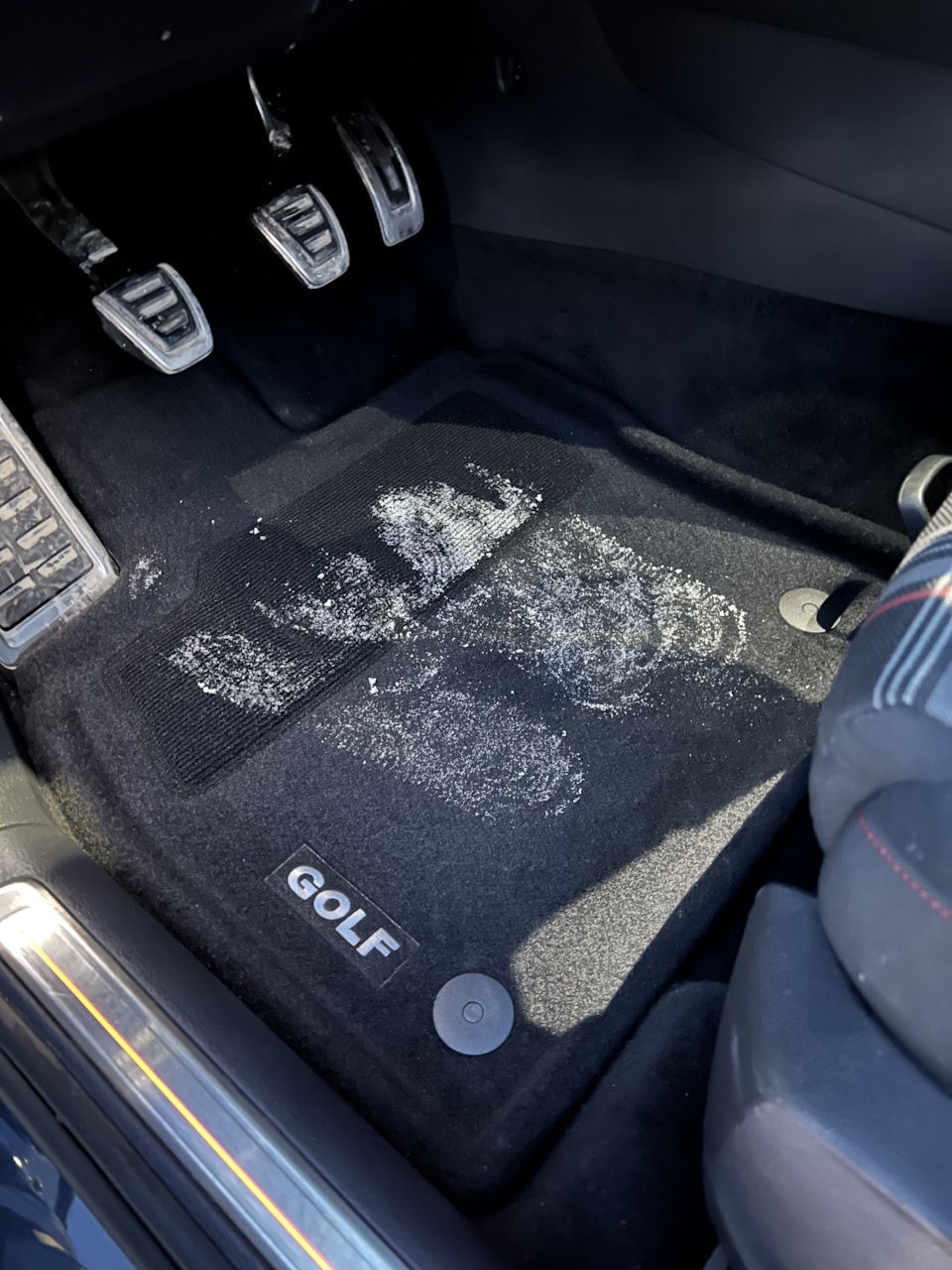 Зимние коврики — Volkswagen Golf GTI Mk7, 2 л, 2019 года | аксессуары ...