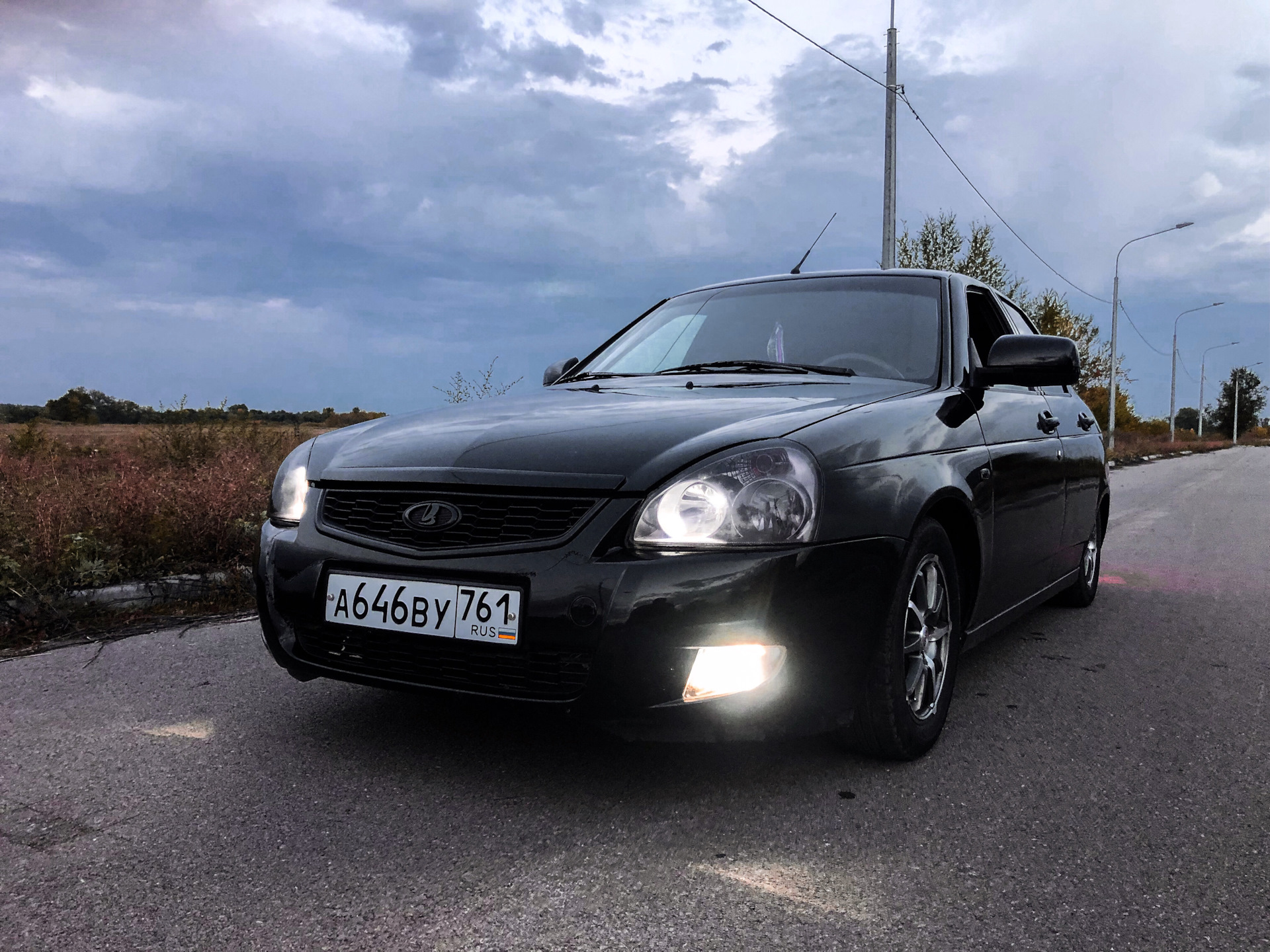 •До/после, пол года в моих руках — Lada Приора хэтчбек, 1,6 л, 2011 ...