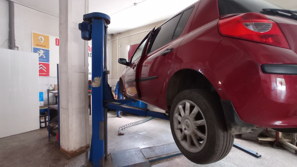 ТОшечка! — Renault Clio III, 1,6 л, 2008 года | визит на сервис | DRIVE2