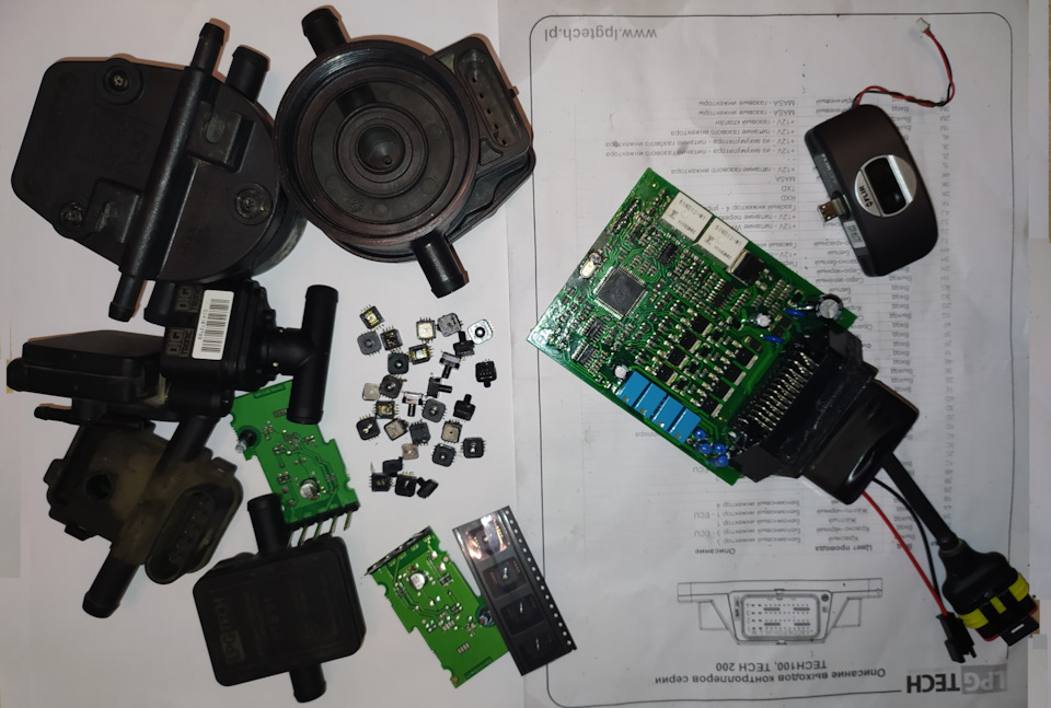 Датчики давления ГБО, Lovato, PTS 01, PS-02, PS-04, Блок LPGTech 204. Ремонт модернизация.Мысли ...