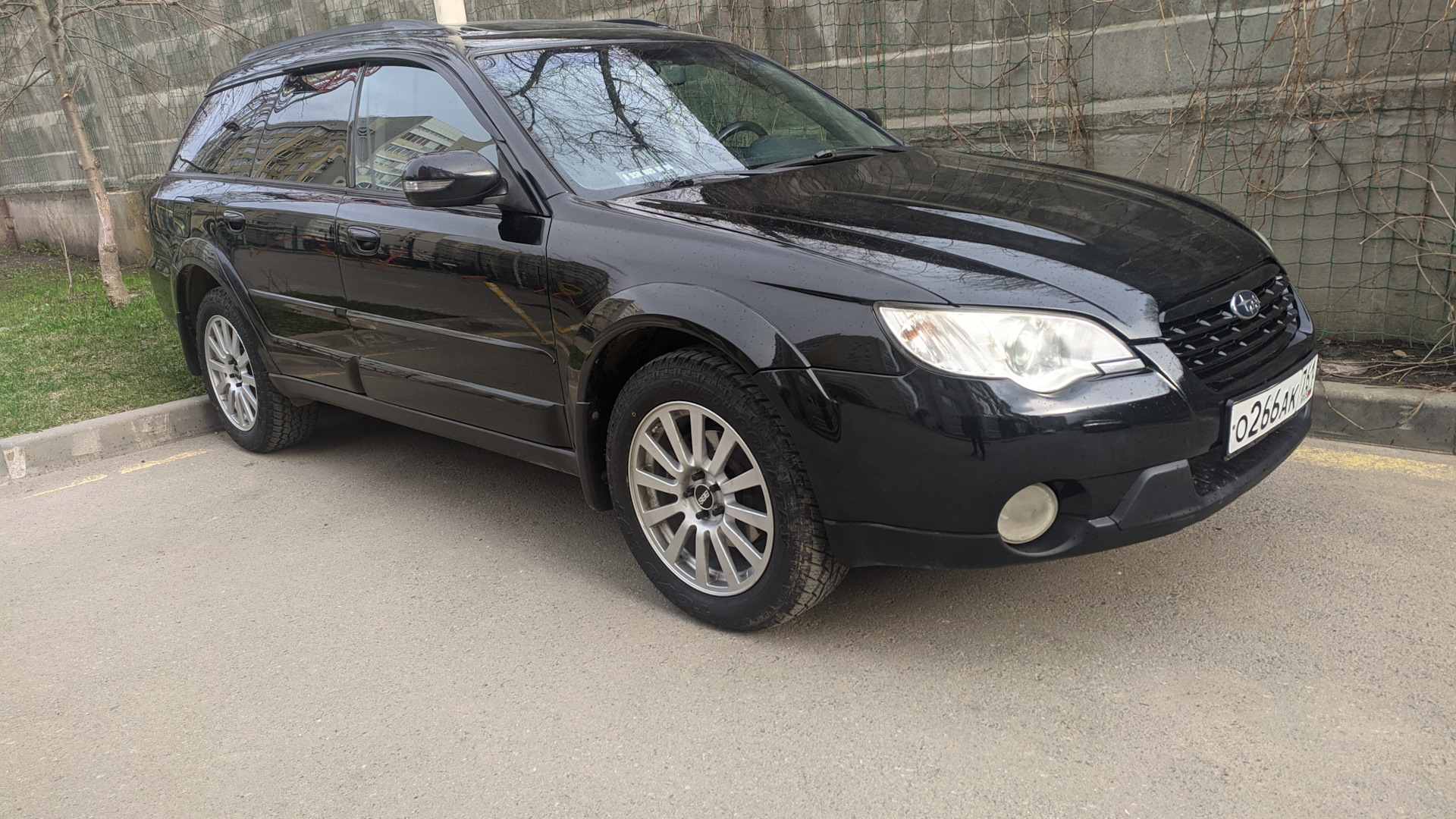 Subaru Outback (BP) 2.5 бензиновый 2007 | 2.5 AT TV Blackbeard на DRIVE2