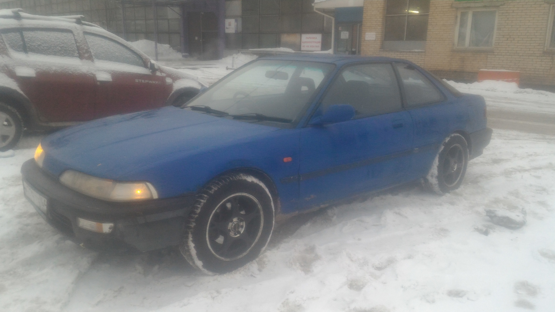 Зима… и немного обо всем — Honda Integra (DA5-DA9/DB1-DB2), 1,6 л, 1992 ...