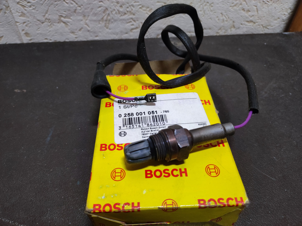 0258001051 ЛЯМБДА-ЗОНД BOSCH | Запчасти на DRIVE2