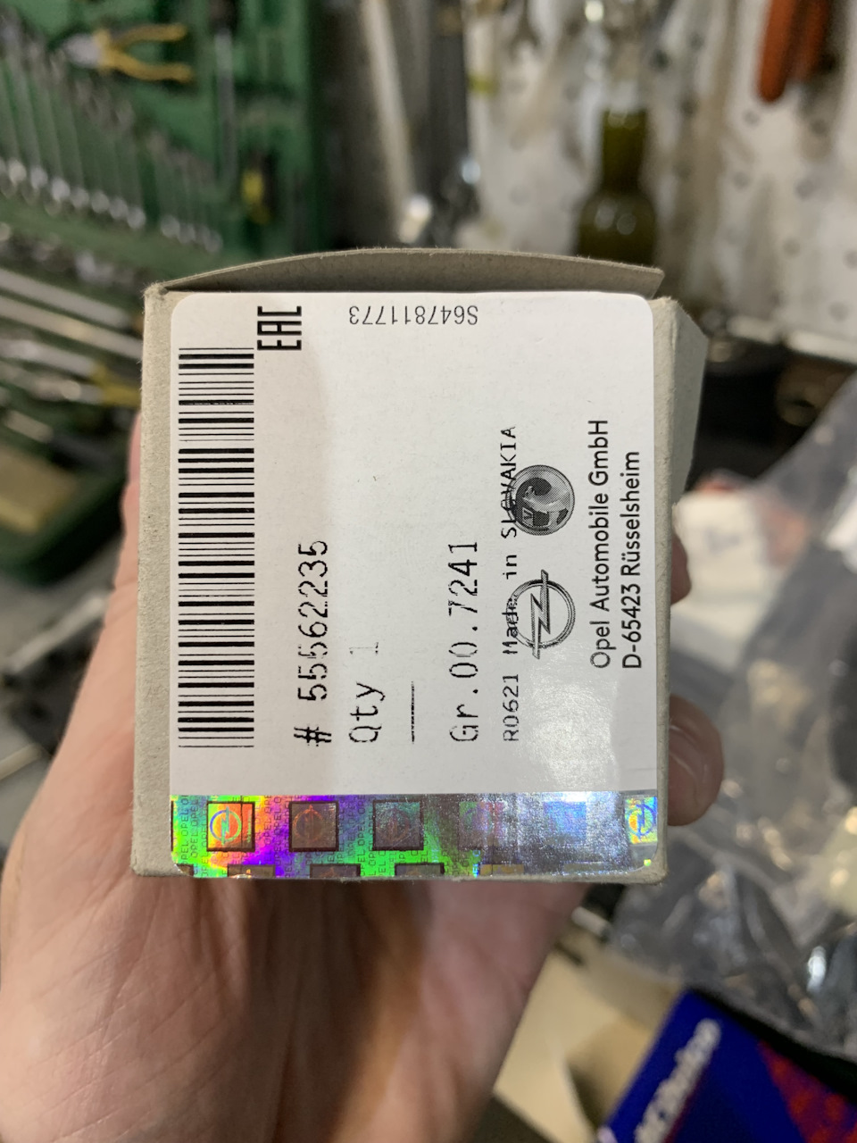 55562235 Натяжитель ремня GM | Запчасти на DRIVE2