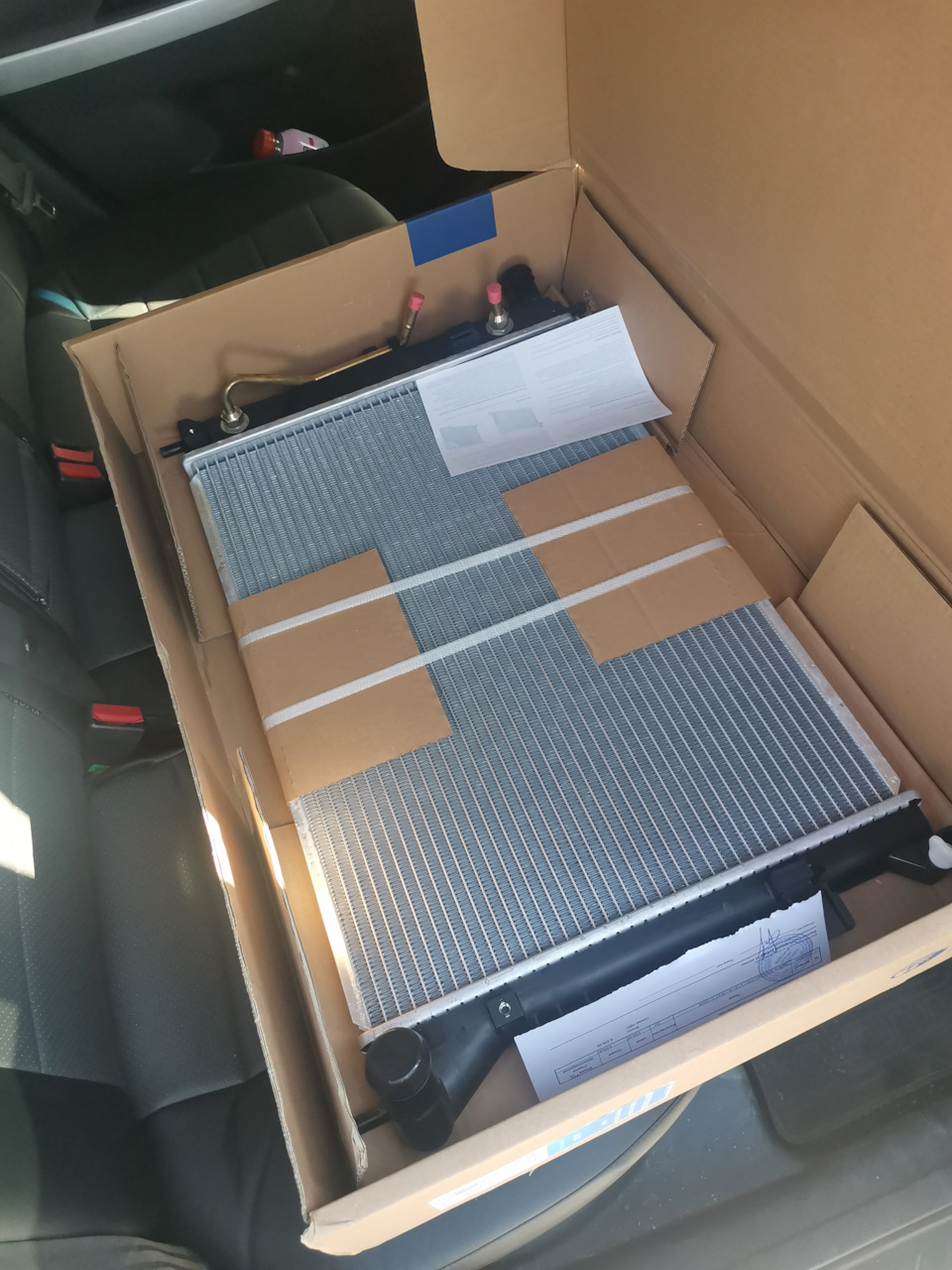 Замена радиатора — KIA Ceed (2G), 1,6 л, 2014 года | визит на сервис ...