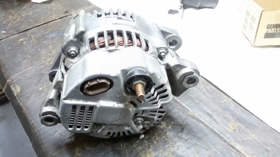 Ремонт генератора HYUNDAI/KIA 37300 25301 — Hyundai Sonata V (NF), 2 л ...