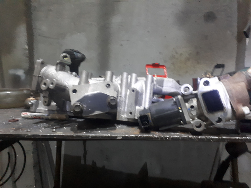 EGR — Mitsubishi L200 (4G), 2,5 л, 2015 года | своими руками | DRIVE2