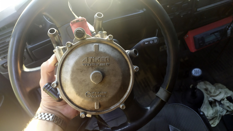Ремонт газового редуктора ATIKER 2 го поколения — ГАЗ Газель, 2,4 л, 2007 года | своими руками ...