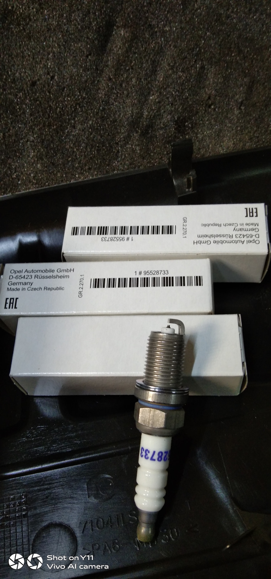 Переобулся и поменял свечи — Opel Astra J GTC, 1,4 л, 2013 года | визит ...