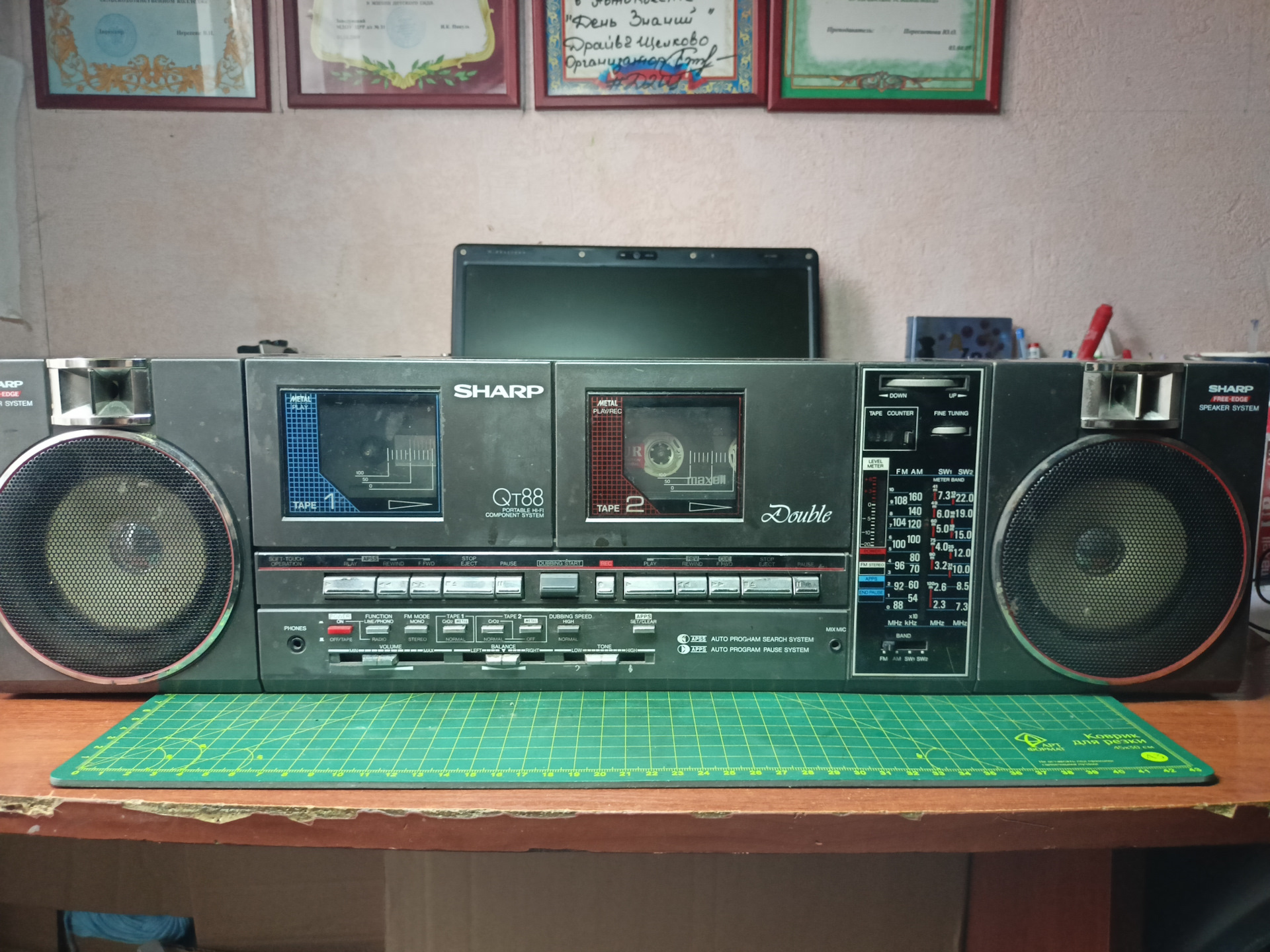 SHARP QT88. Обзор покупки — Сообщество «Клуб Почитателей Кассетных Магнитофонов» на DRIVE2