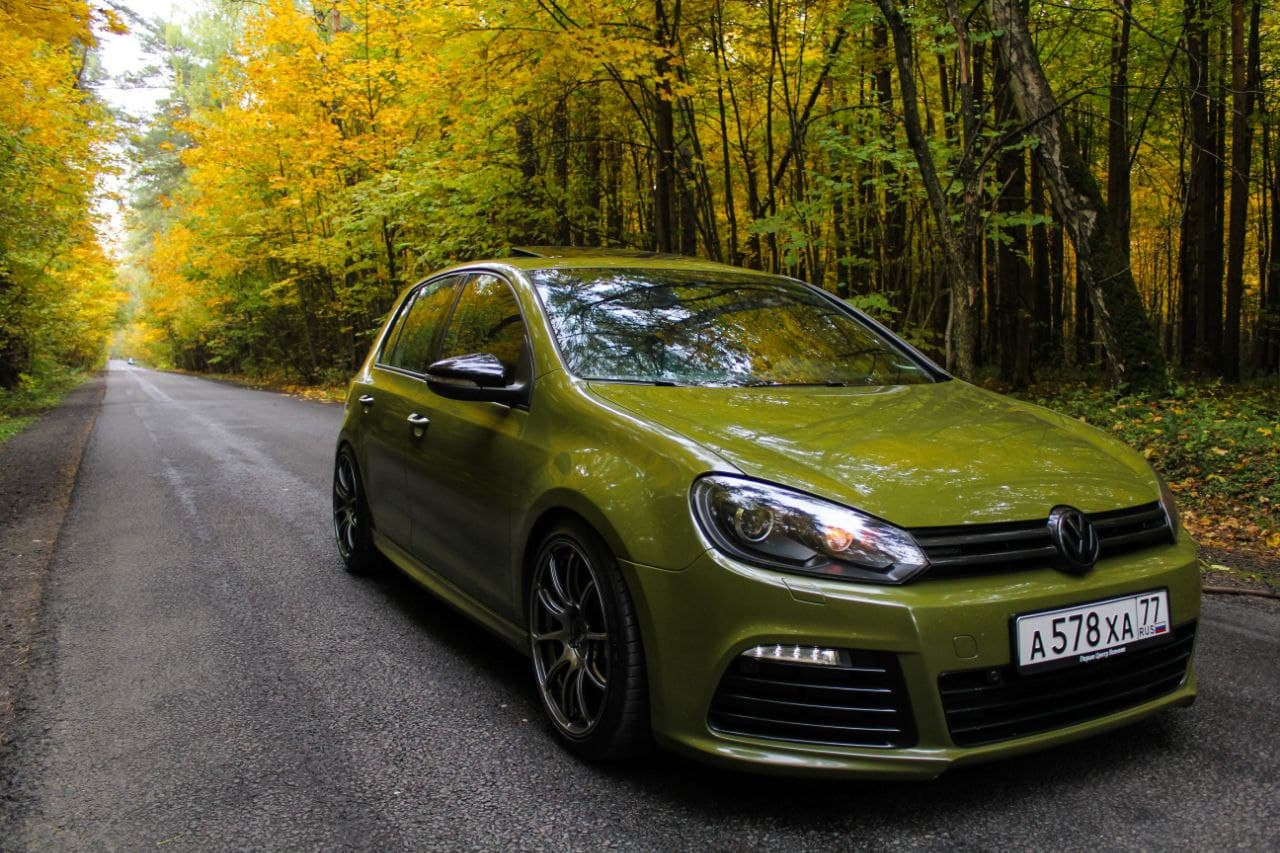 10. Осенние фотки — Volkswagen Golf Mk6 R20, 2,5 л, 2012 года | фотография | DRIVE2