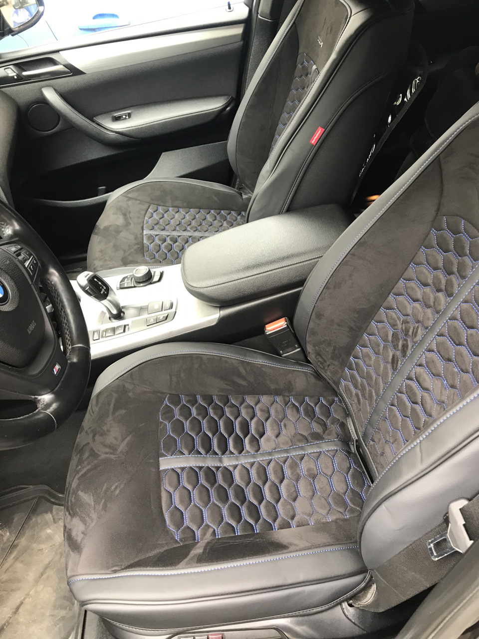 Накидки на сидения — BMW X3 (F25), 2 л, 2015 года | аксессуары | DRIVE2