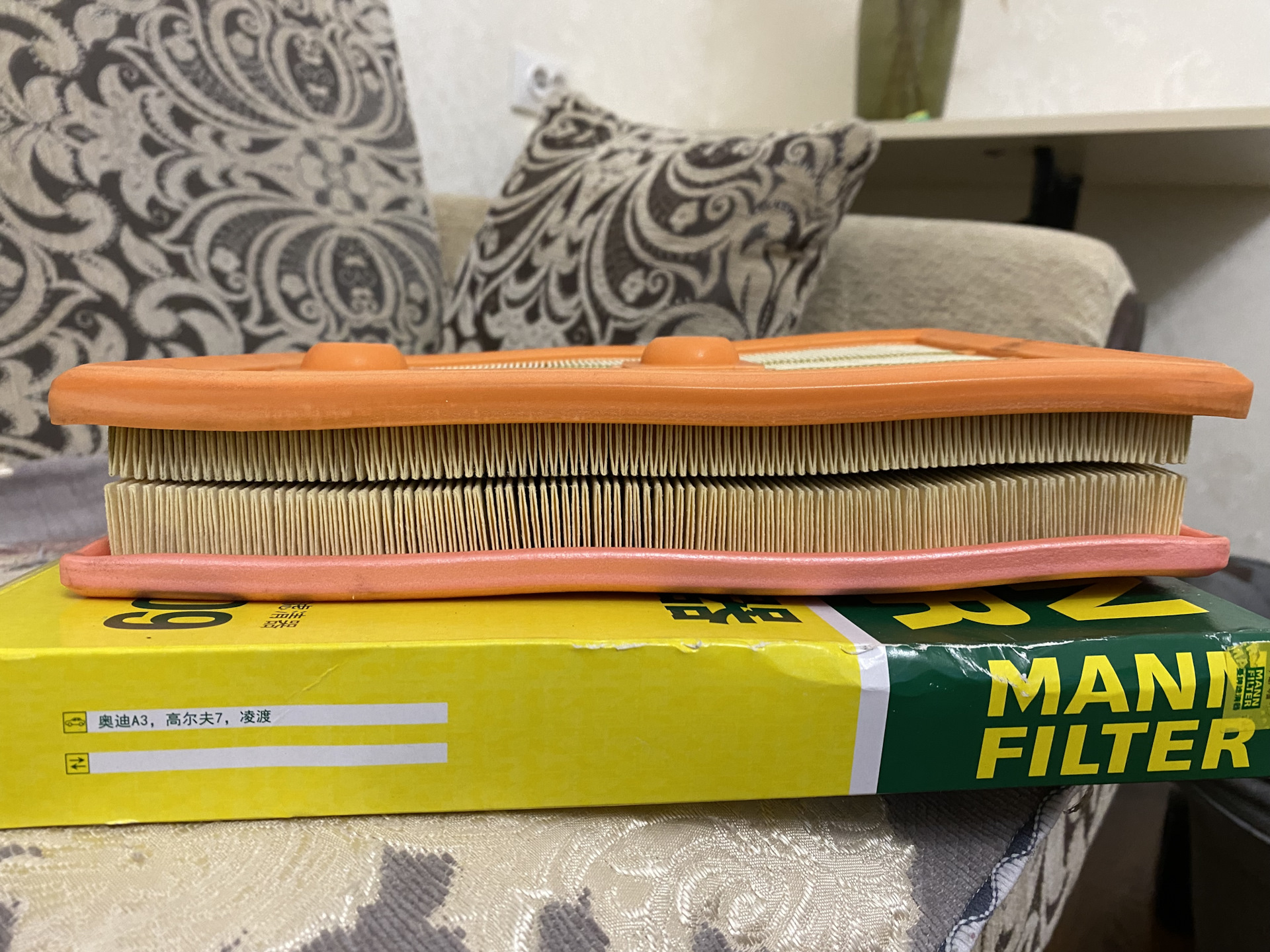 Сравнение китайского и немецкого фильтра Mann c27009 — Skoda Octavia A7 ...