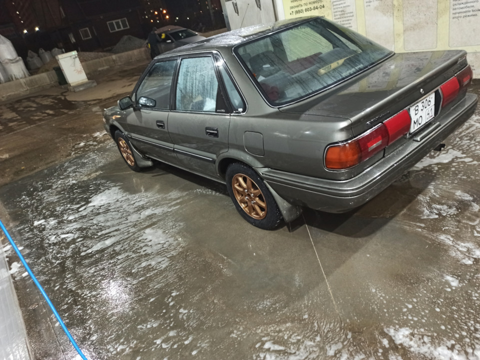 Зимняя резина и новые диски — Toyota Sprinter (90), 1,5 л, 1989 года ...