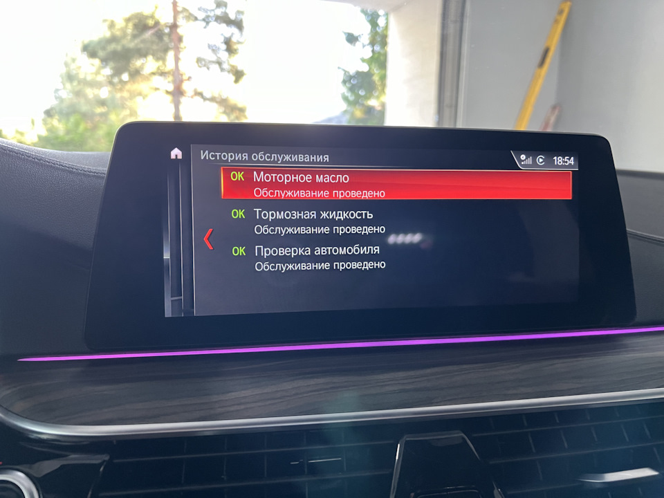 Масляное ТО и замена тормозной жидкости. — BMW 5 series (G30), 4,4 л ...