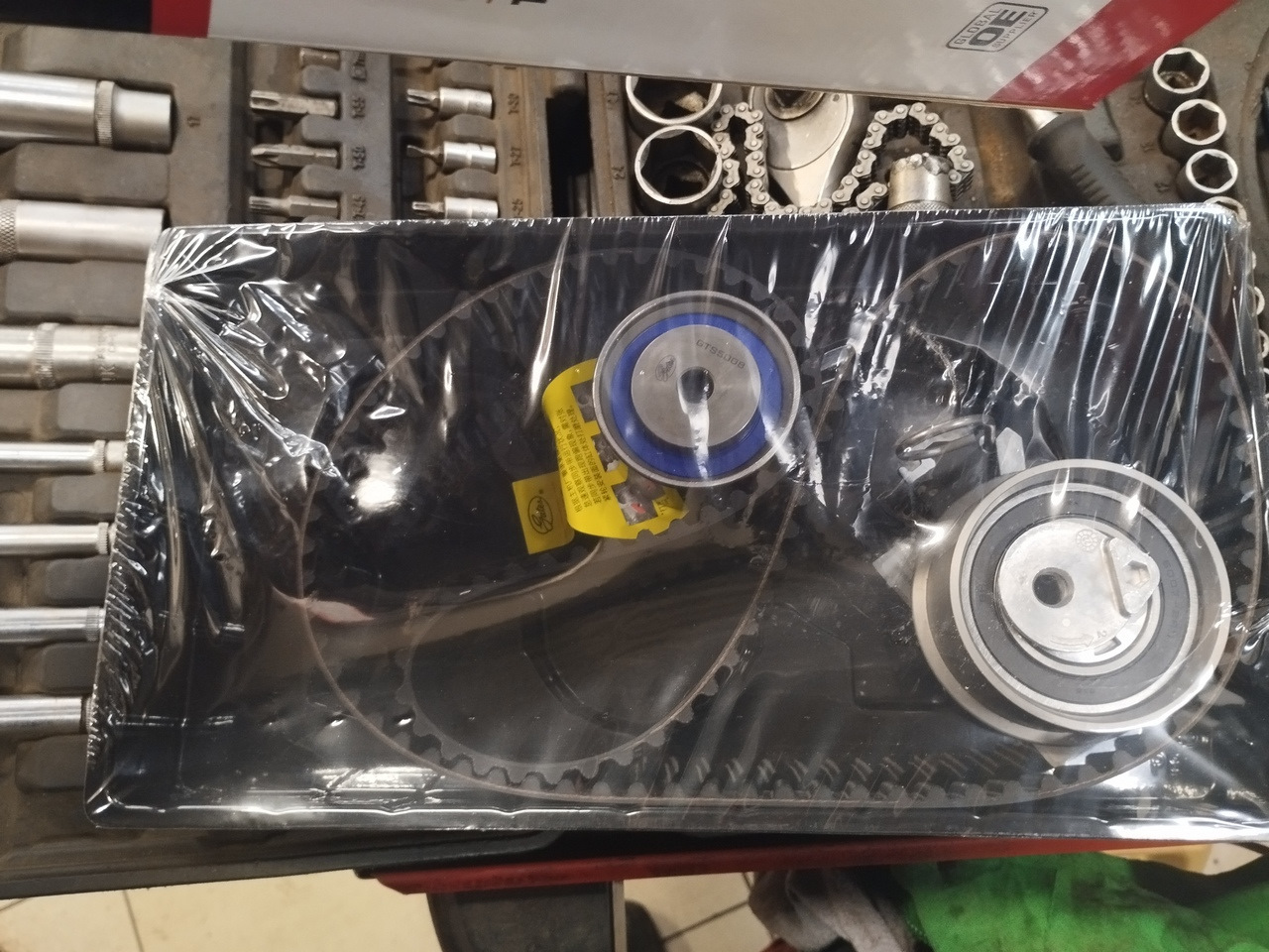 107. Оборвало ремень ГРМ — Hyundai Tucson (JM), 2 л, 2008 года ...