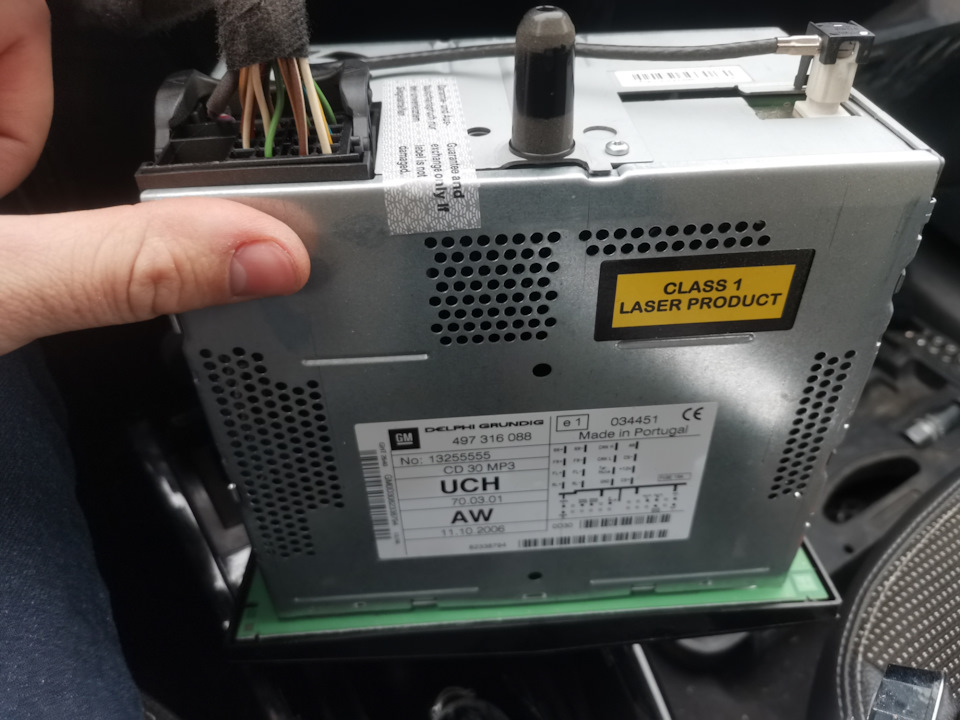 13255555 Магнитола Opel GM | Запчасти на DRIVE2