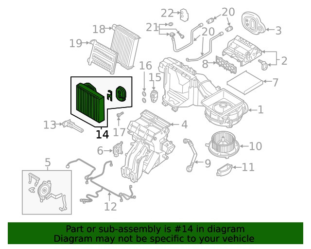 5Q1820102 Корпус отопителя Skoda Octavia VAG | Запчасти на DRIVE2