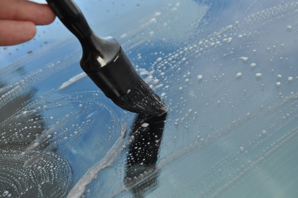 Автокосметика Shine Systems. Набор NanoGlass KIT. Как наносить защитное покрытие (Антидождь)на ...