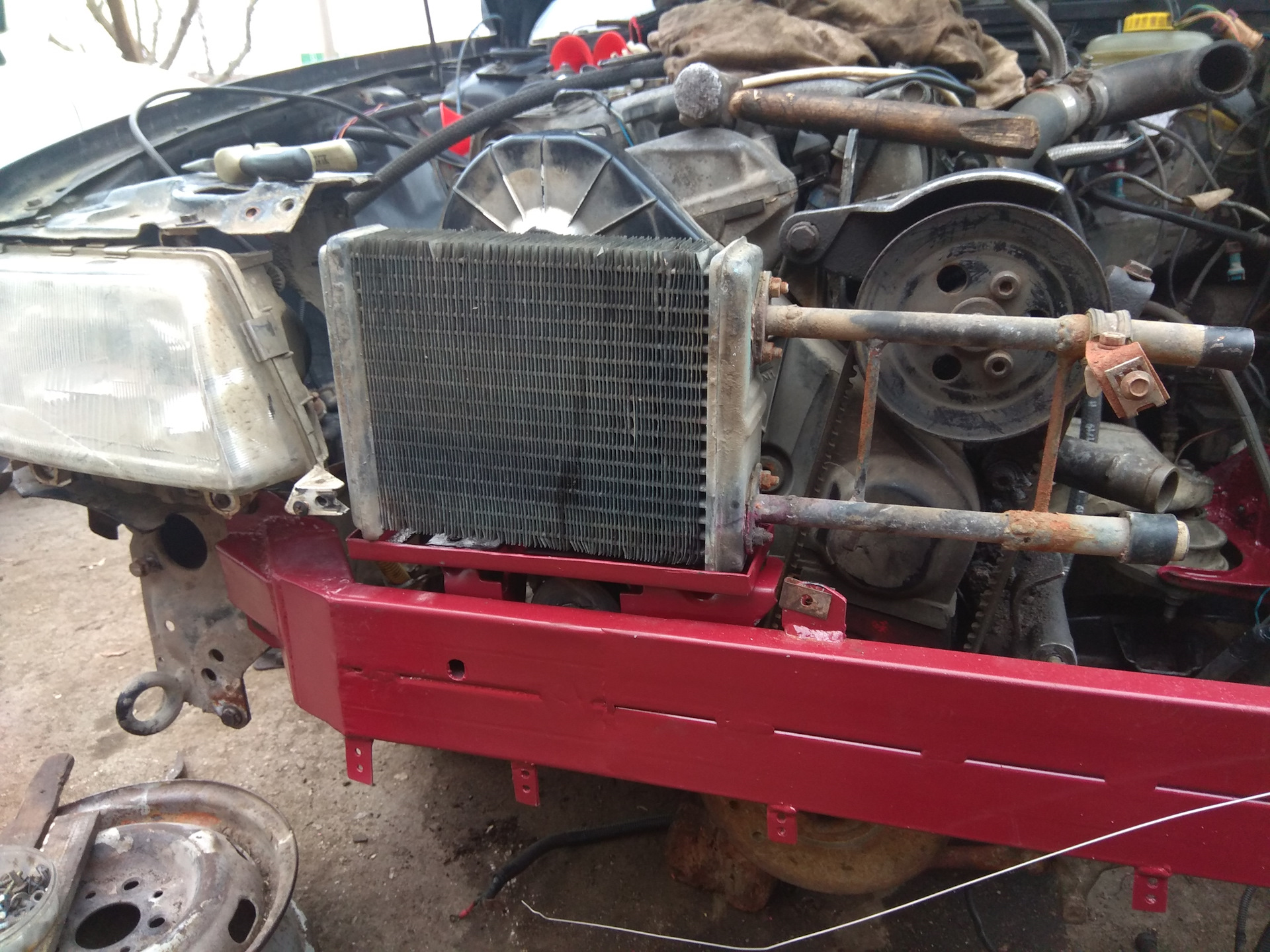 Свап Часть 5 Война с мелочухой — Audi 80 B4 2 8 л 1991 года
