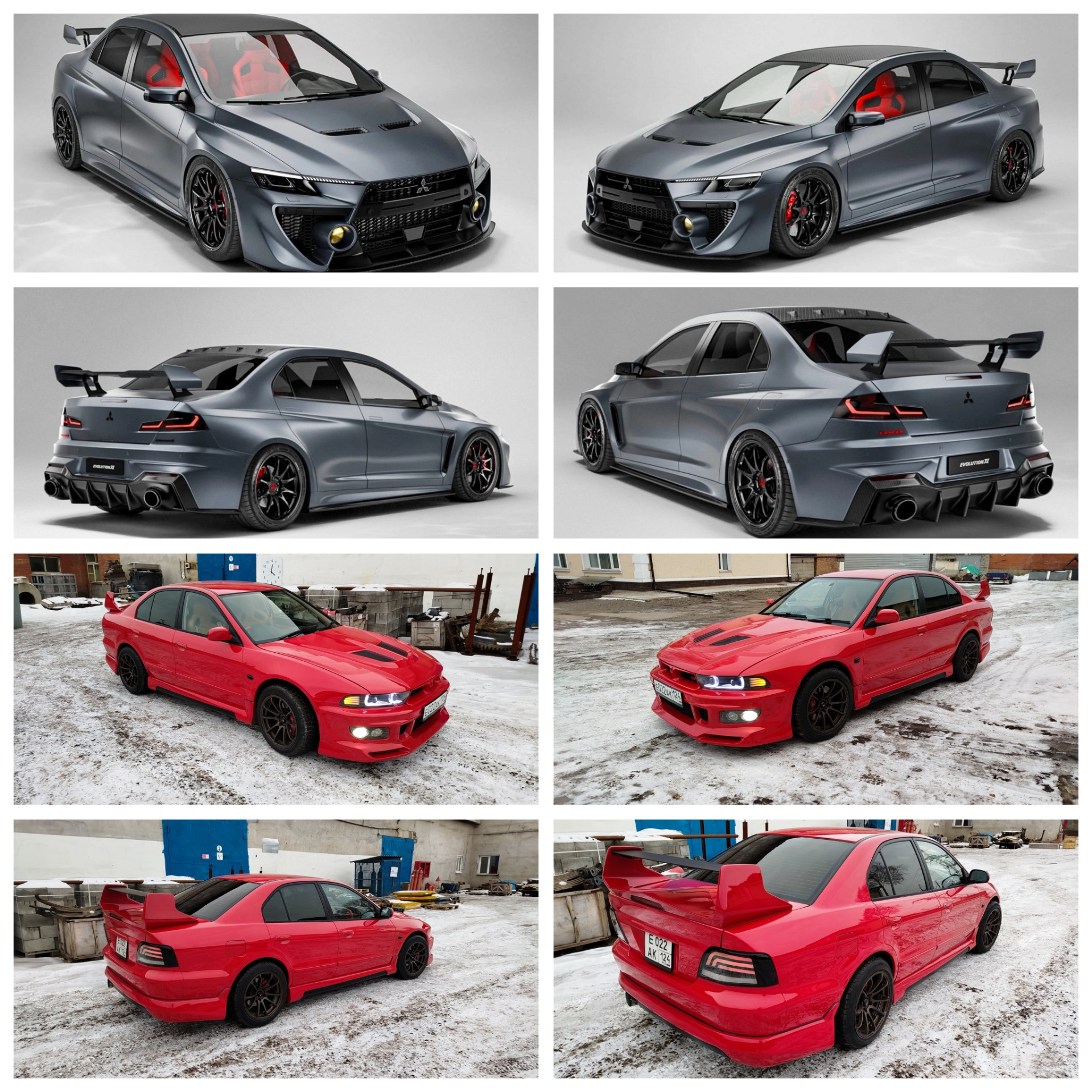 Прототип ?нет не знаю — Mitsubishi Galant VR-4, 2,5 л, 1999 года ...