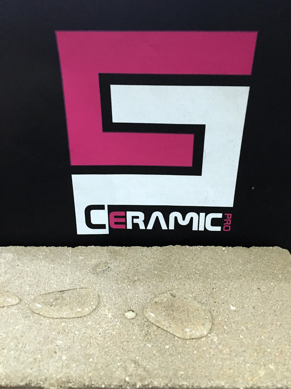 Живые тесты гидрофобного эффекта защитного состава Ceramic Pro Strong ...