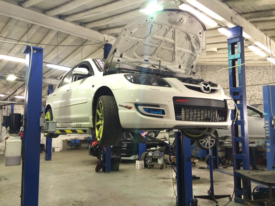 Нежданный ремонт перед настройкой — Mazda 3 MPS (1G), 2,3 л, 2008 года ...