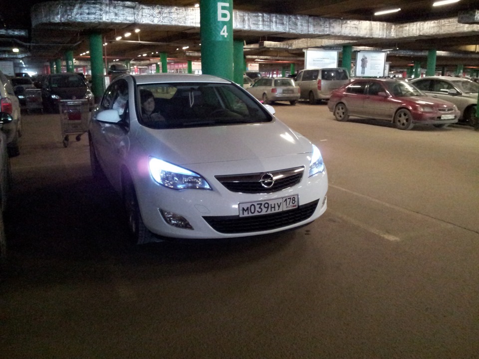 лампочки в ДХО — Opel Astra J, 1,6 л, 2012 года | просто так | DRIVE2
