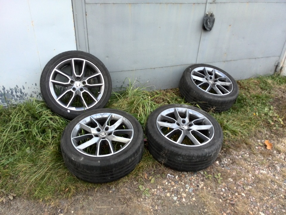 Gemini R18 — Skoda Octavia A7 Mk3, 1,8 л, 2014 года | колёсные диски ...