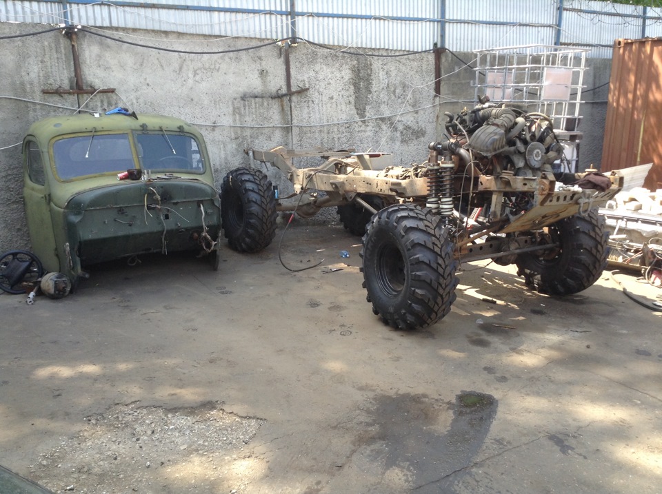 Примерка — frankenstein rat rod, 5,8 л, 1997 года | тюнинг | DRIVE2