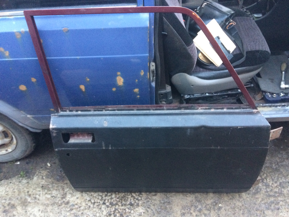 Замена передних дверей. — Lada 210740, 1,6 л, 2007 года | кузовной ...