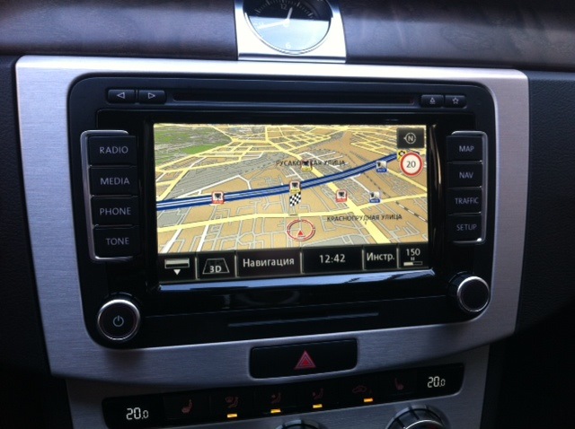 RNS-510 — Volkswagen Passat B7, 1,8 л, 2014 года | электроника | DRIVE2