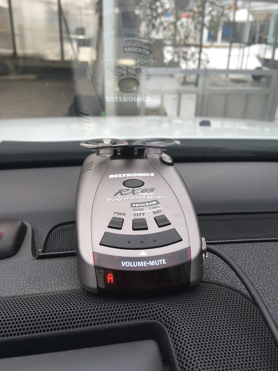 Радар-детектор Beltronics RX 65 professional series. — Volvo C30, 2,5 л ...