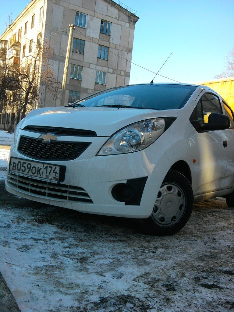 Вот так вот выглядел мой автомобиль изначально, а потом понеслось… — Chevrolet Spark (M300), 1 л ...