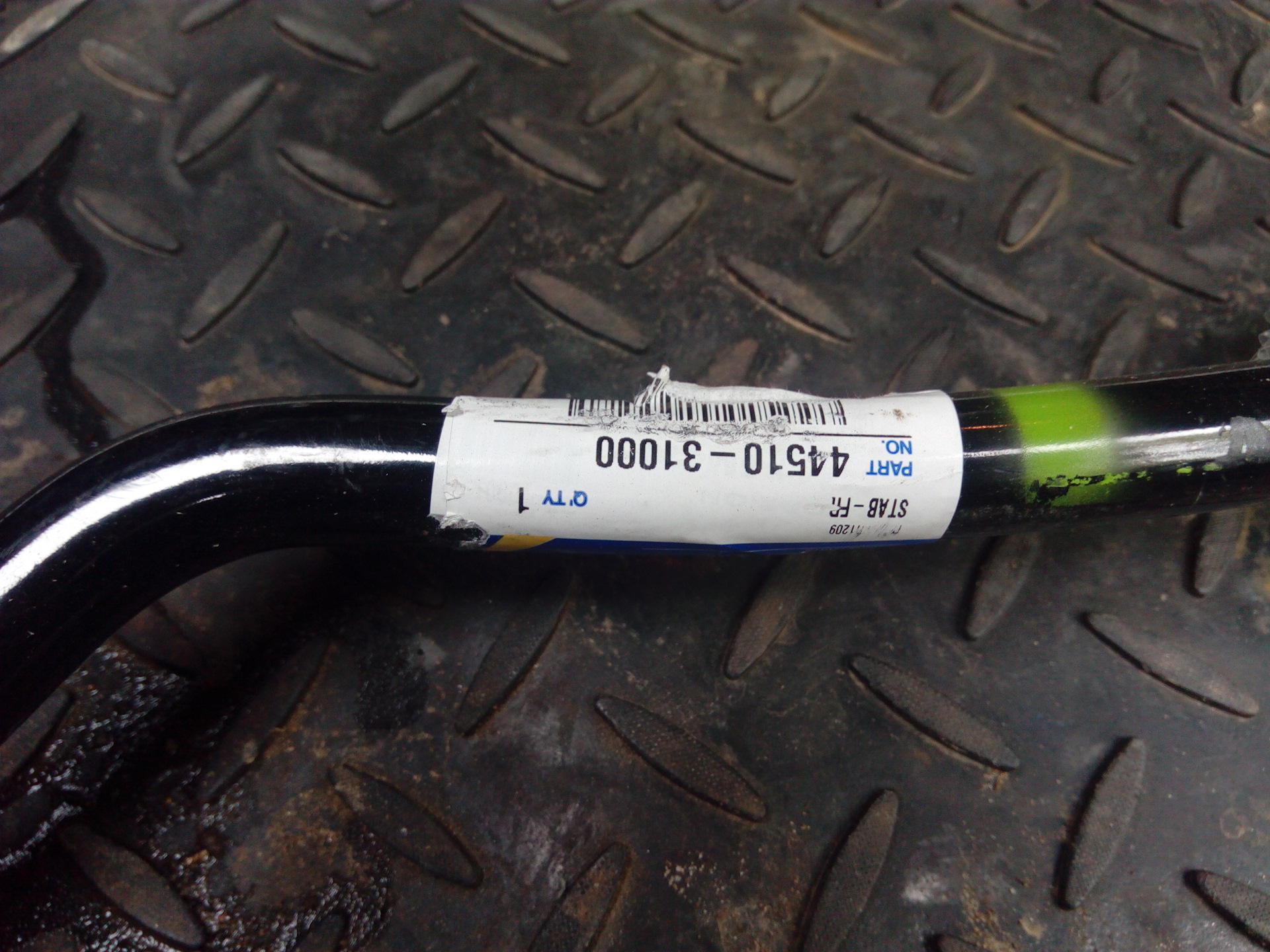 6. Стабилизатор поперечной усточивости — Nissan Almera Classic (B10), 1 ...