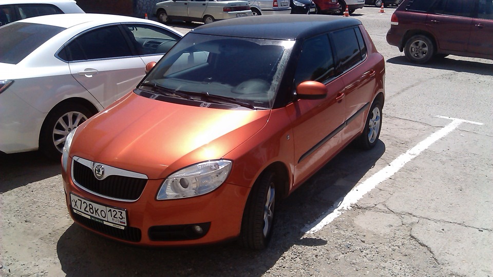 Летняя резина 195\60\R15 — Skoda Fabia Mk2, 2007 года | шины | DRIVE2