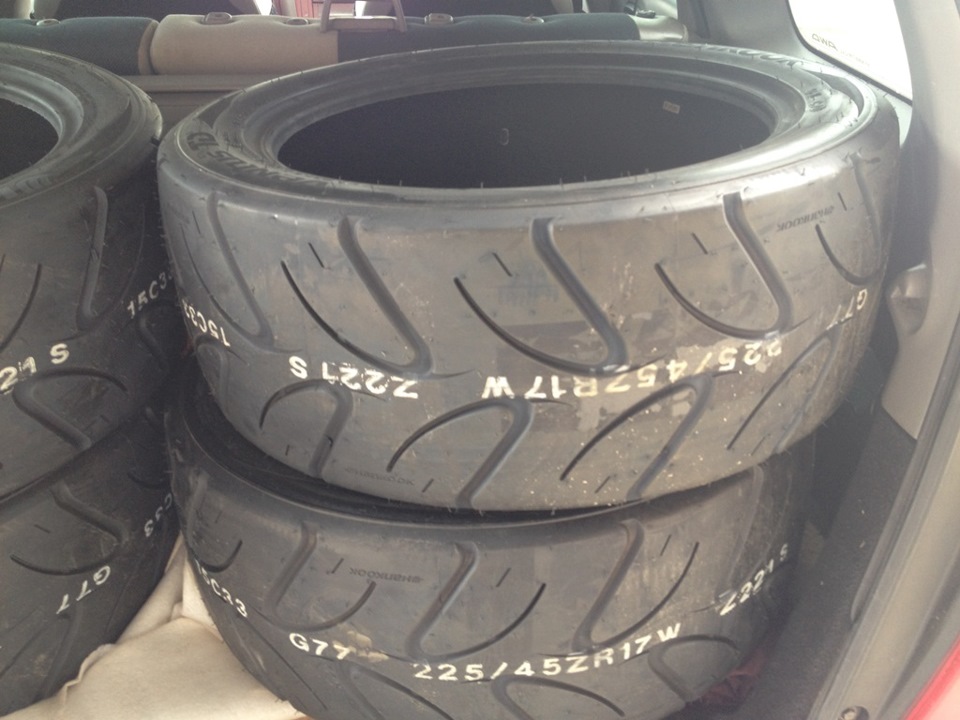 Покупка новых Hankook Ventus TD — Subaru Impreza WRX STI (GD), 2,5 л ...