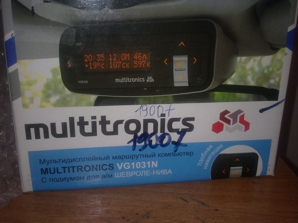 Бортовой компьютер Multitronics VG1031 — Lada 21074, 1,6 л, 2008 года | обкатка | DRIVE2