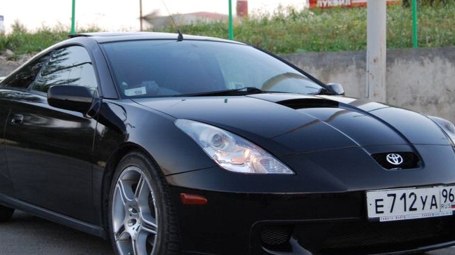 Toyota Celica (230) 1.8 бензиновый 2001 | ZZT-231 "Black Shark" на DRIVE2