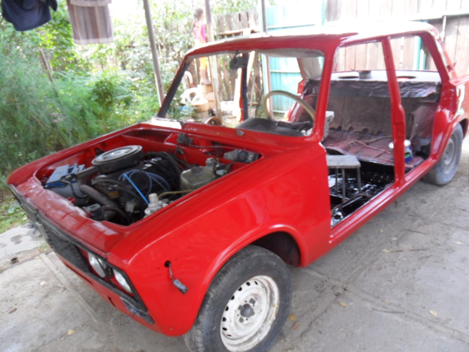 покраска 50% сделано ))) — Lada 21065, 1,6 л, 2000 года | кузовной ...