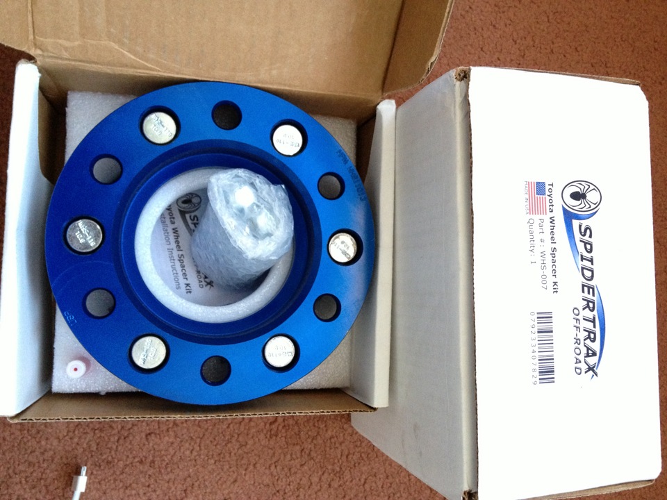 Проставки 1,5" — Toyota FJ Cruiser, 4 л, 2009 года | тюнинг | DRIVE2