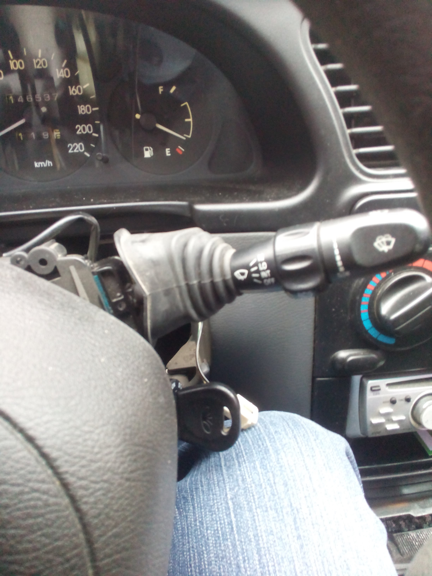Подрулевые переключатели от Lacetti — Daewoo Lanos, 1,5 л, 2006 года ...
