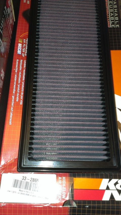 Нулевик K&N — Audi Q3 (1G), 2 л, 2012 года | тюнинг | DRIVE2