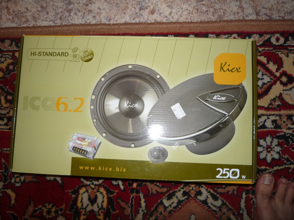 Подарочек))) Kicx ICQ 6.2 — Lada Приора хэтчбек, 1,6 л, 2010 года | автозвук | DRIVE2