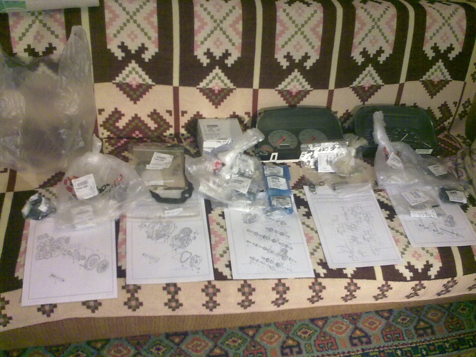 Набор для переборки КПП — Volkswagen Golf Mk3, 2,8 л, 1996 года ...