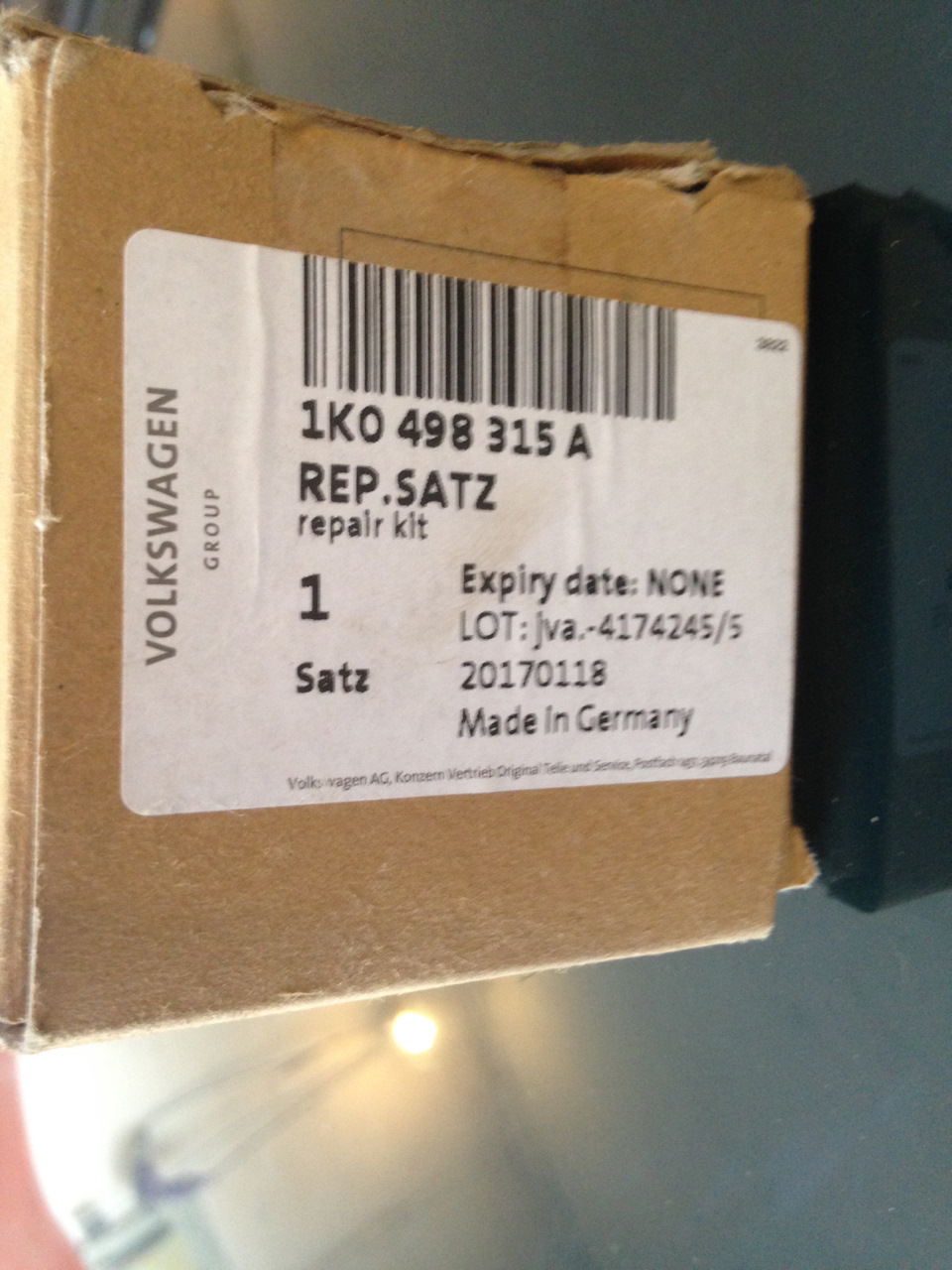 Оригинальный ремкомплект тяг переднего стабилизатора от MQB ...