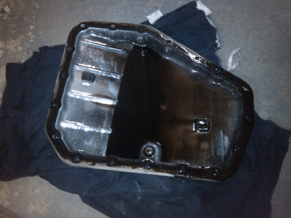 Замена масла в АКПП+фильтр — Toyota ist (1G), 1,3 л, 2002 года | своими ...