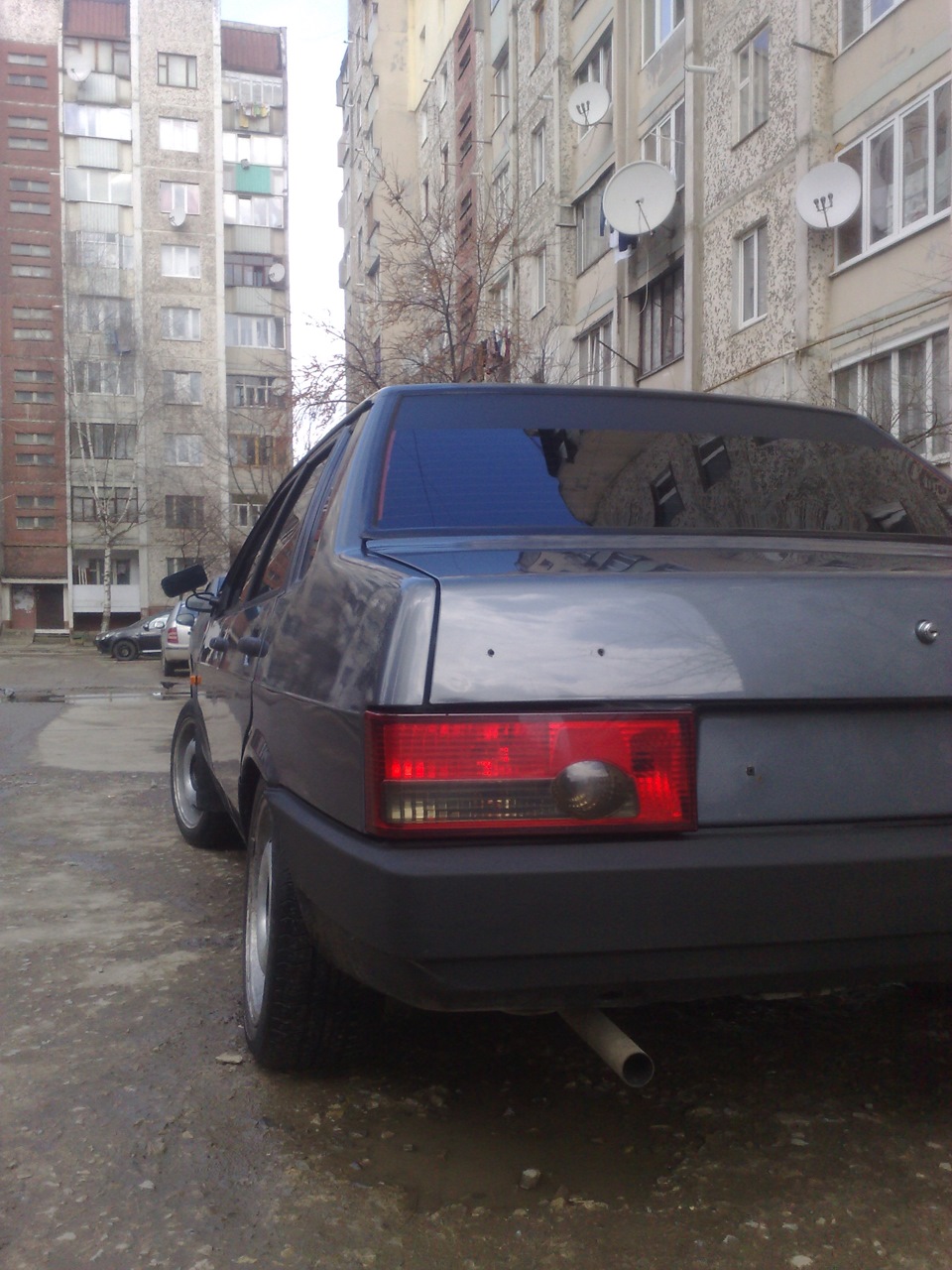Заглушка номеров. — Lada 21099, 1,6 л, 2007 года | тюнинг | DRIVE2