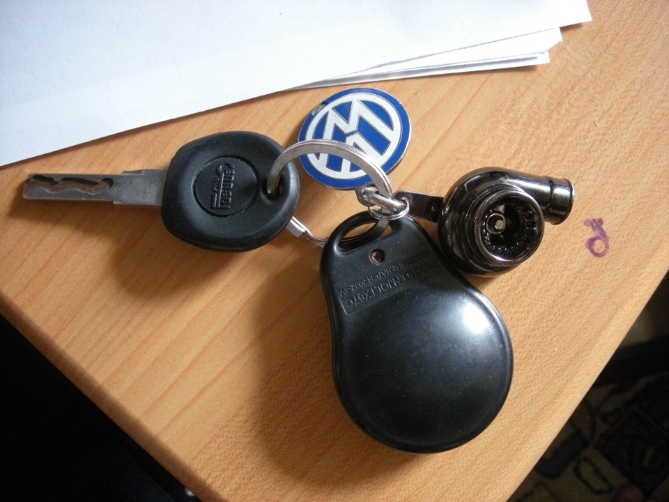 славься турбина! брелок) — Volkswagen Golf GTI Mk4, 1,8 л, 1998 года ...
