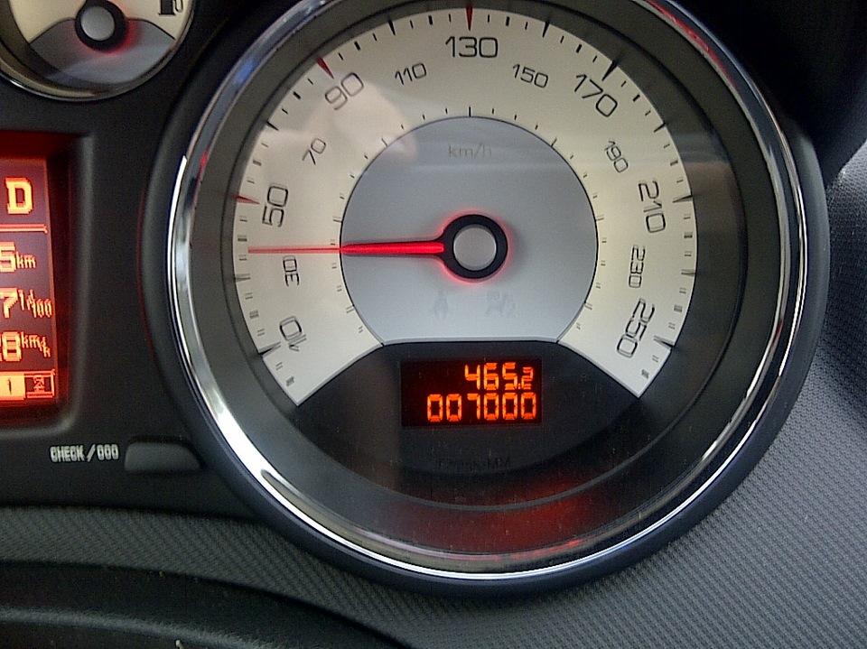 Отметили 7 000 пробега — Peugeot 408 (1G), 1,6 л, 2012 года | другое ...